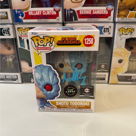 Funko | Other | Funko Pop Shoto Todoroki Gitd Chase 258 222 Mha Psa ...